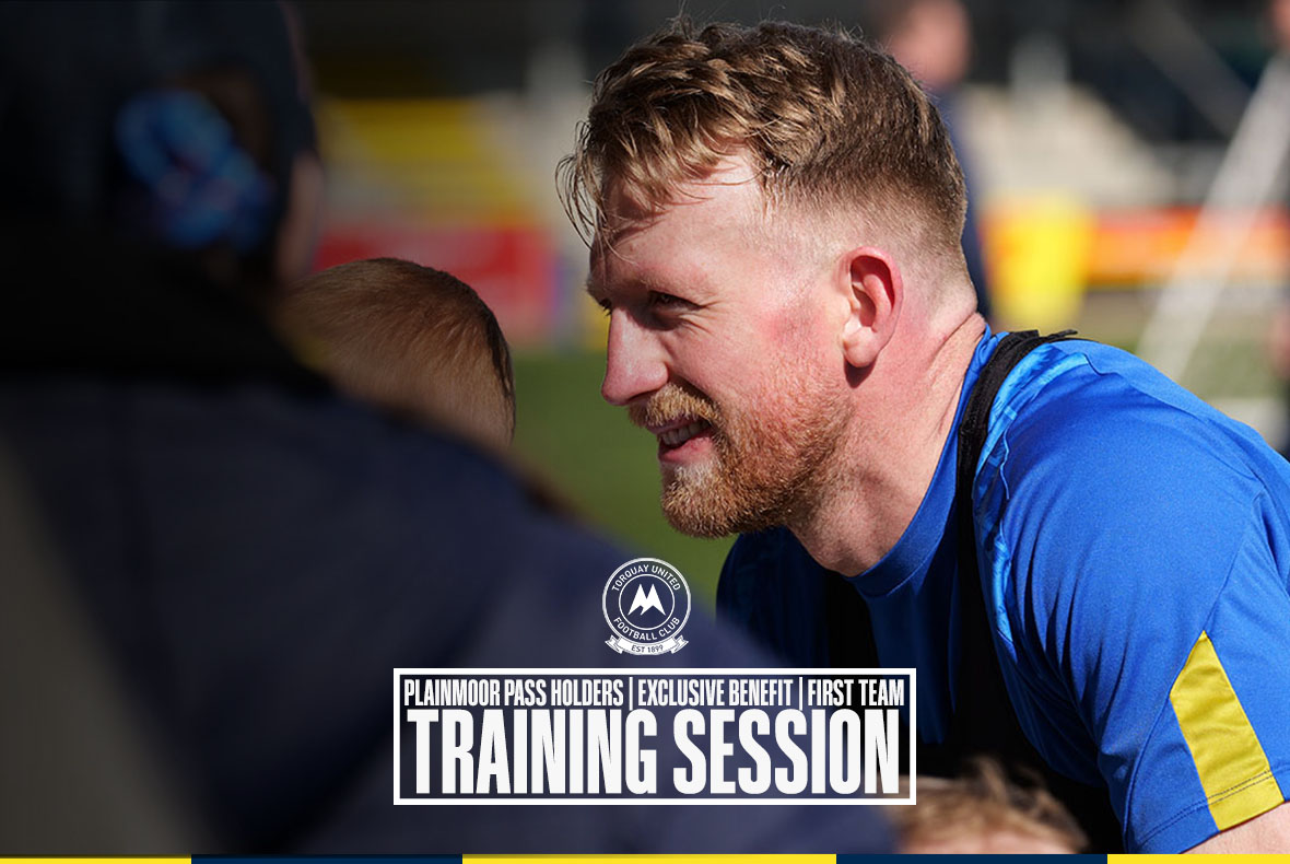 Plainmoor Pass Holder Benefit | Exclusive First Team Training Session ...